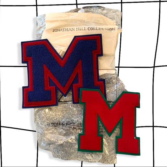 Vintage | Accessories | Vintage Varsity Patches M | Poshmark